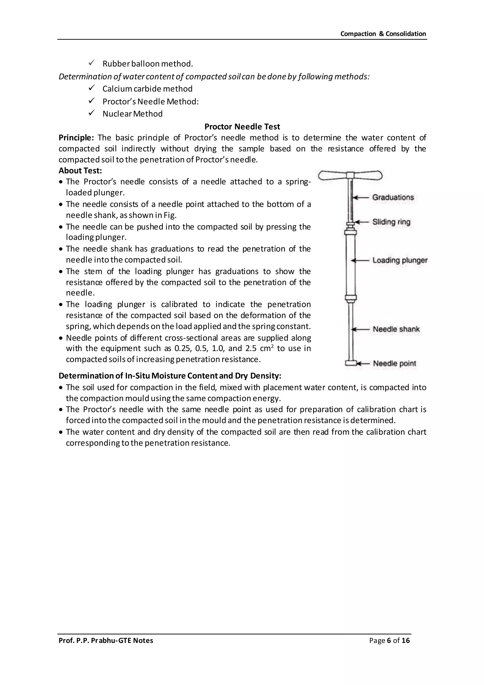 Chapter 3 compaction and consolidation | DOCX