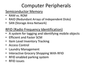 Chapter 3 computer hardware | PPTX