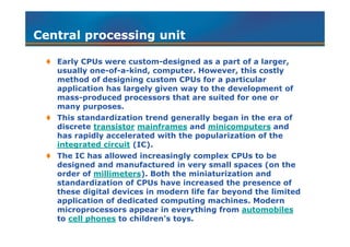 Chapter 3 computer system fundamental | PPT