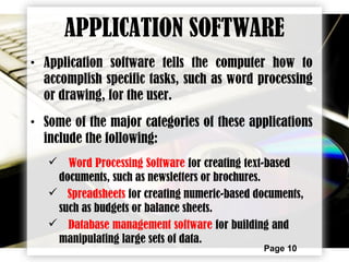 COMPUTER SYSTEM | PPT | Free Download