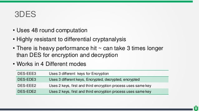 CISSP - Chapter 3 - Cryptography