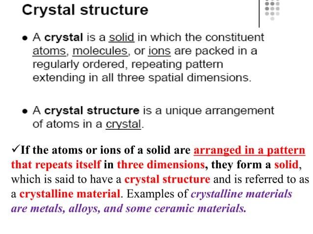 chapter 3 - Crystal structures and imperfections.pptx