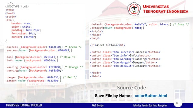Chapter 3 CSS - Latihan | PDF