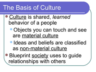 Chapter 3 - Culture | PPT