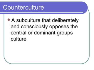 Chapter 3 - Culture | PPT