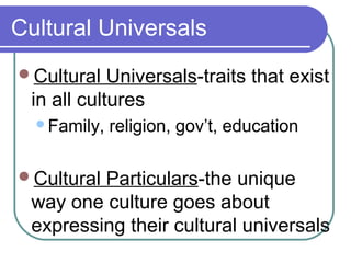 Chapter 3 - Culture | PPT