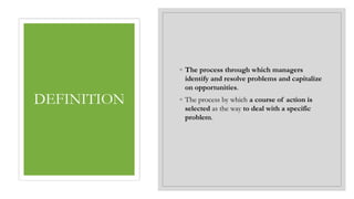 Chapter 3 decision making (3) | PPT