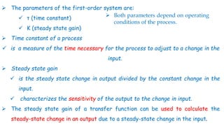 Chapter 3-Dynamic Behavior of First and Second Order Processes-1.pptx