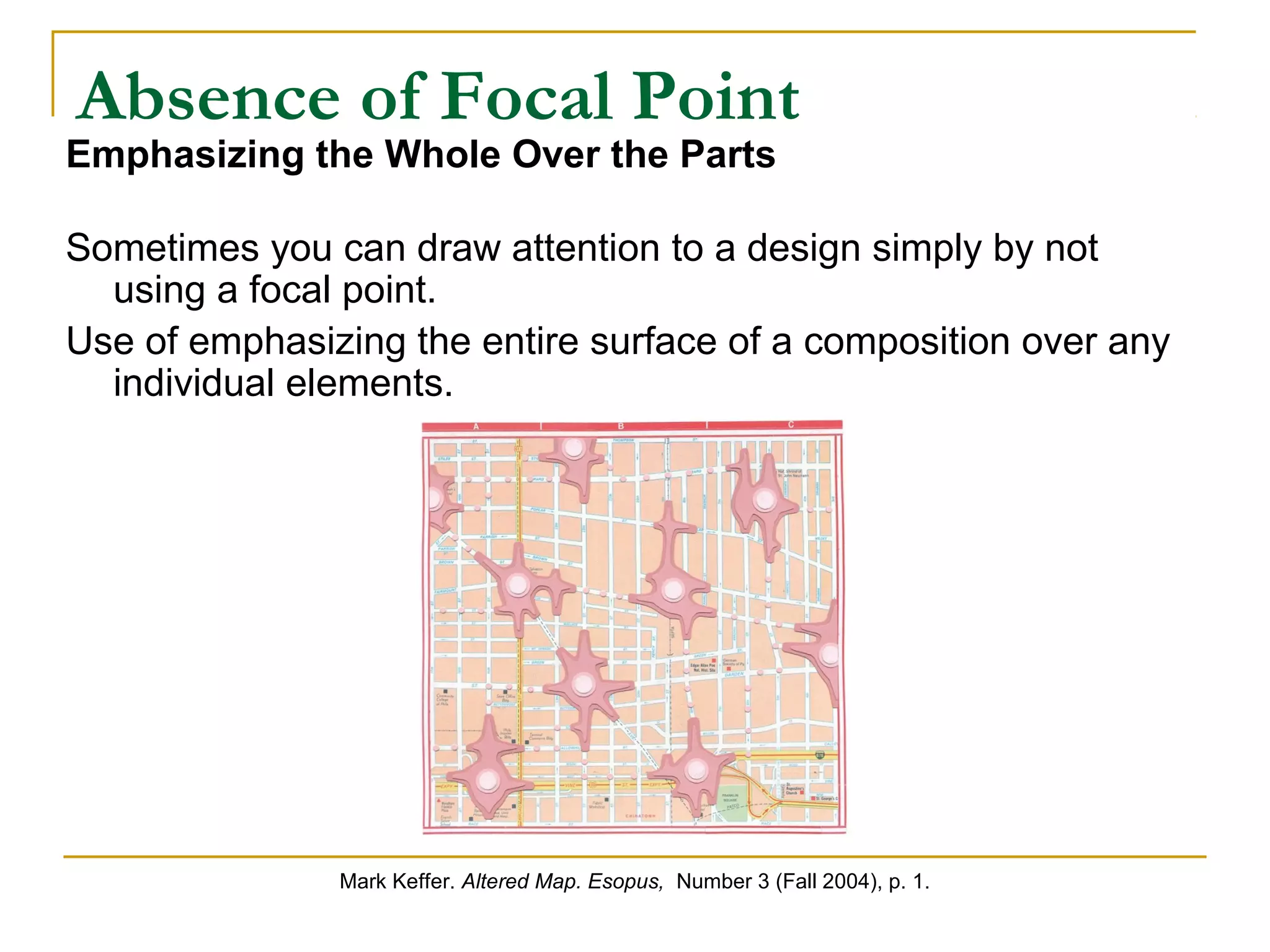 Chapter 3 emphasis and focal point | PPT