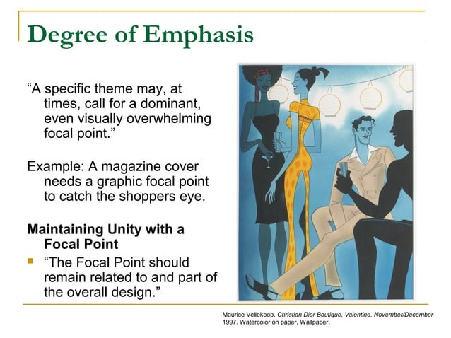 Chapter 3 emphasis and focal point | PPT | Photography | Arts and Crafts