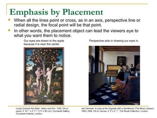 Emphasis By Placement In Art