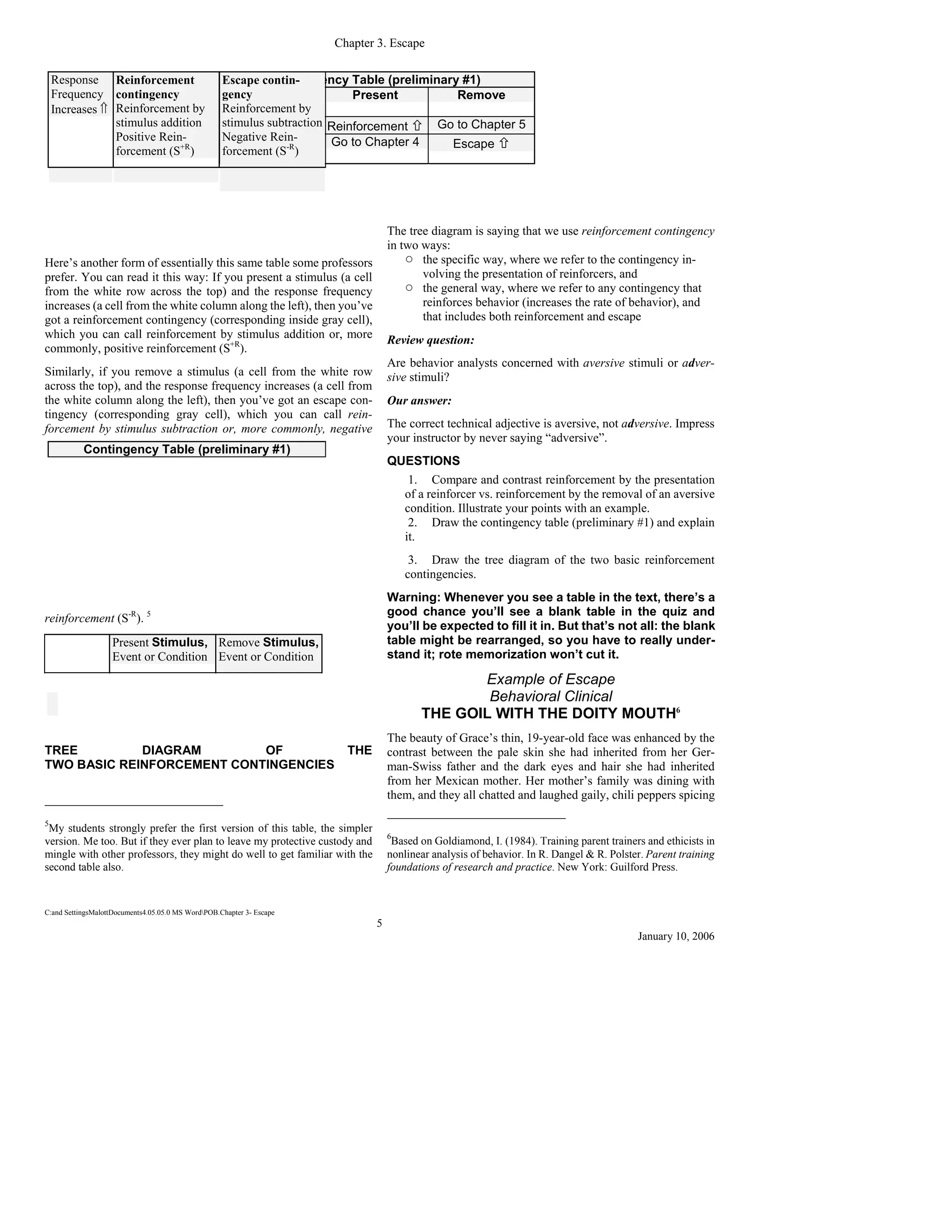 Chapter 3: Escape | PDF