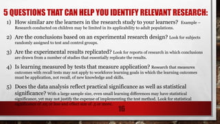 Chapter 3 Evidence-Based Learning | PPTX