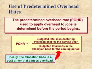 Chapter 3- final.ppt cost accumulation for job shop | PPT