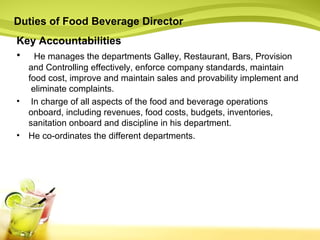 Chapter 3 food & bev | PPT