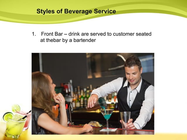 Chapter 3 food & bev | PPT