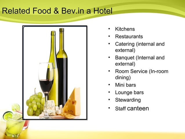 Chapter 3 food & bev | PPT