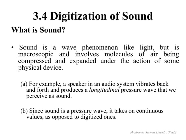 Chapter 3 - Fundamental Concepts in Video and Digital Audio.ppt