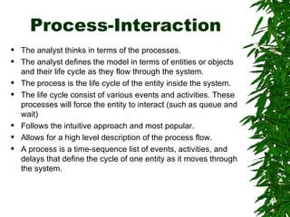 Chapter3 general principles of discrete event simulation | PPT