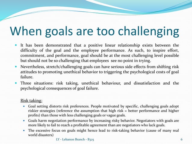 Chapter 3 - Goals Gone Wild The Systematic Side Effects of Overprescribing goal setting (1).pptx