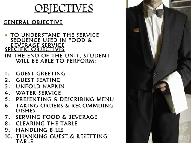 Chapter 3 guest handling procedure | PPT | Food Industry | Industries