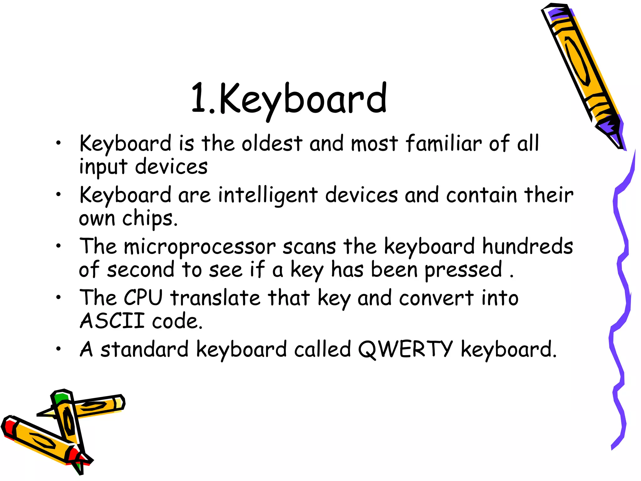Chapter 3 input and out put devices | PPT | Computer Peripherals | Computing