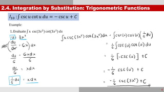 Chapter 3 - Integration of Trigonometric and Inverse Trigonometric ...