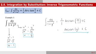Chapter 3 - Integration of Trigonometric and Inverse Trigonometric ...