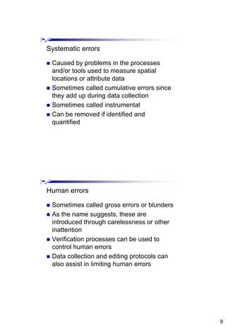 Chapter3 is344(gis)(acquiring, creating, and editing gis db ) | PDF