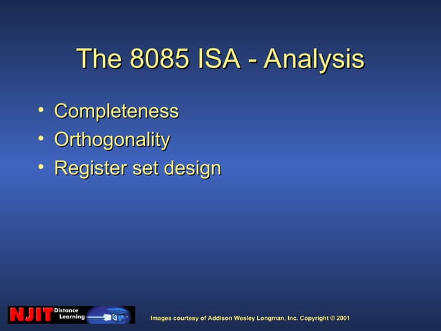 Chapter 3 - Instruction Set Architecture .ppt