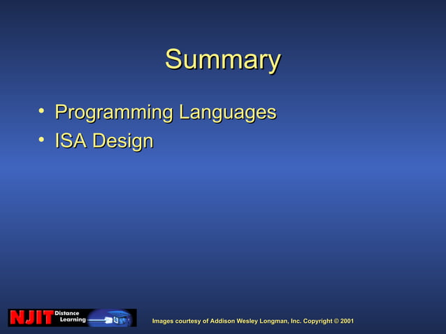 Chapter 3 - Instruction Set Architecture .ppt