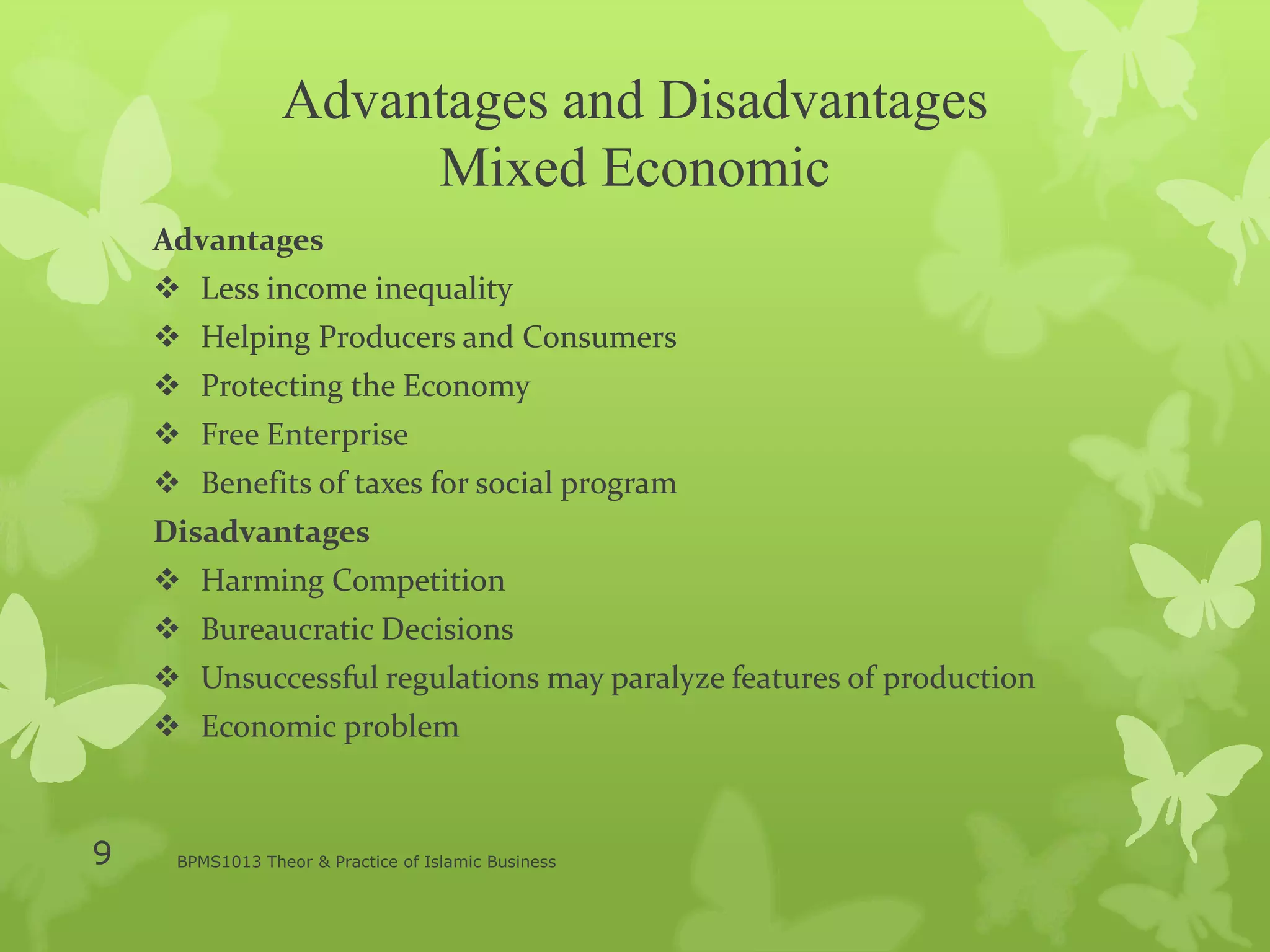 Chapter 3 Islamic Economic System and Conventional | PPTX