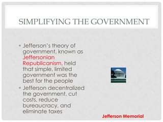 Chapter 3 jefferson and war of 1812 | PPTX