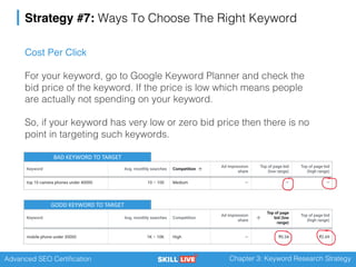 Chapter 3: Keyword Research Strategy | PPT