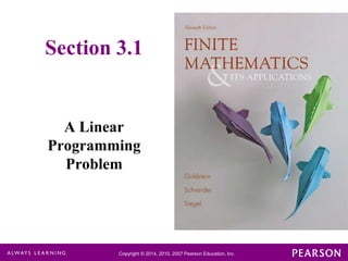 Chapter 3 linear programming | PPTX