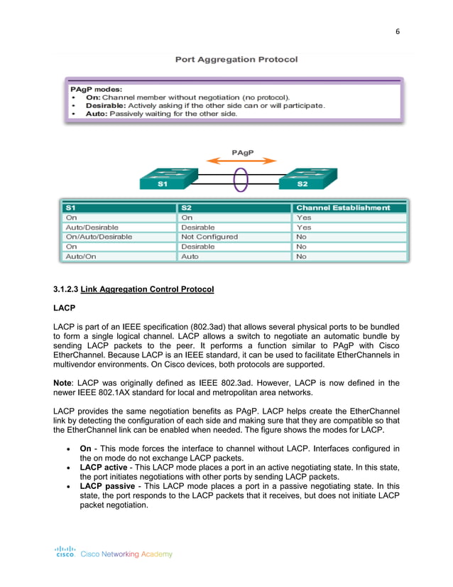 Chapter 3 Link Aggregation Pdf