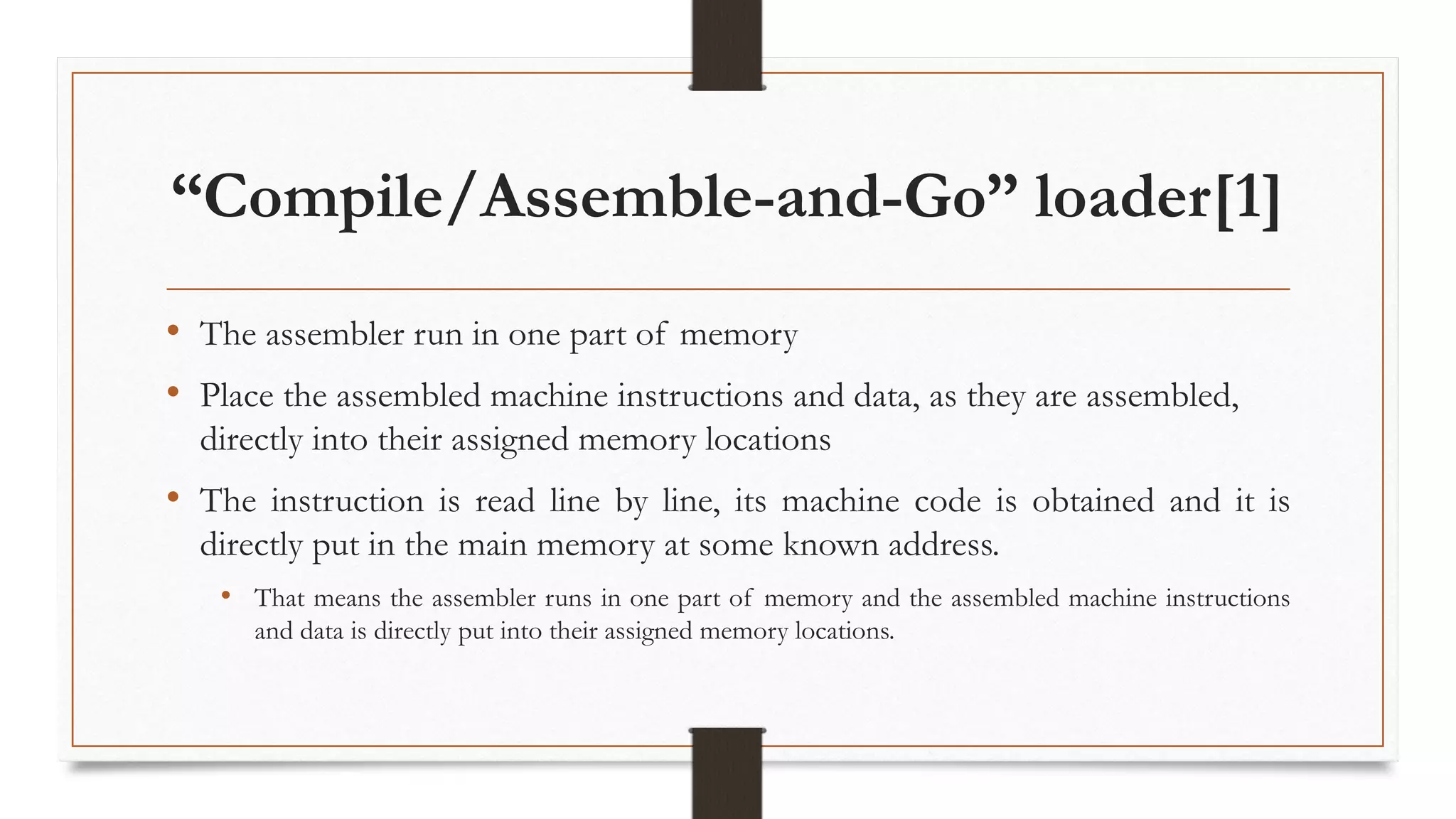 loaders and linkers | PDF