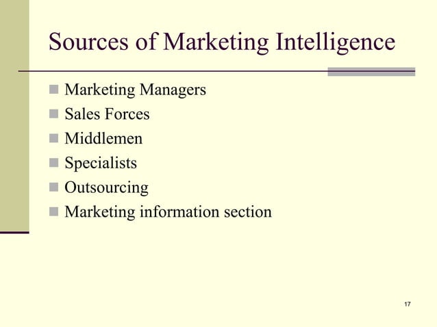 Chapter 3- Marketing Information System.pdf | Databases | Computer Software and Applications
