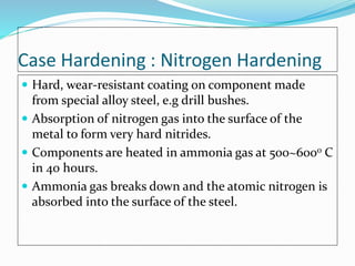 Chapter3 metal work, casting processes and heat treatment | PPTX
