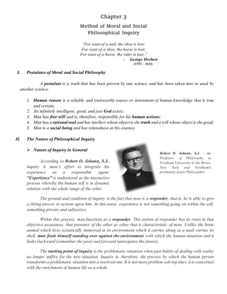 Chapter 3 - Method of Moral and Social Philosophical Inquiry | DOCX