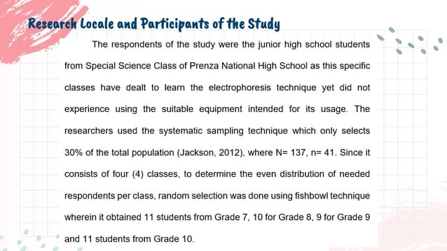 Chapter 3 Methodology (Capstone Research) | PDF | Home & Garden