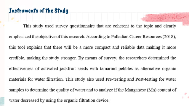 Chapter 3 Methodology (Capstone Research) | PDF | Home & Garden