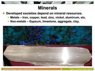 Chapter3 minerals-110708161714-phpapp01 | PPT
