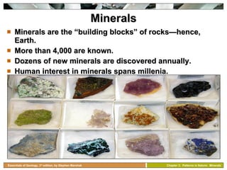 Chapter 3 minerals | PPT