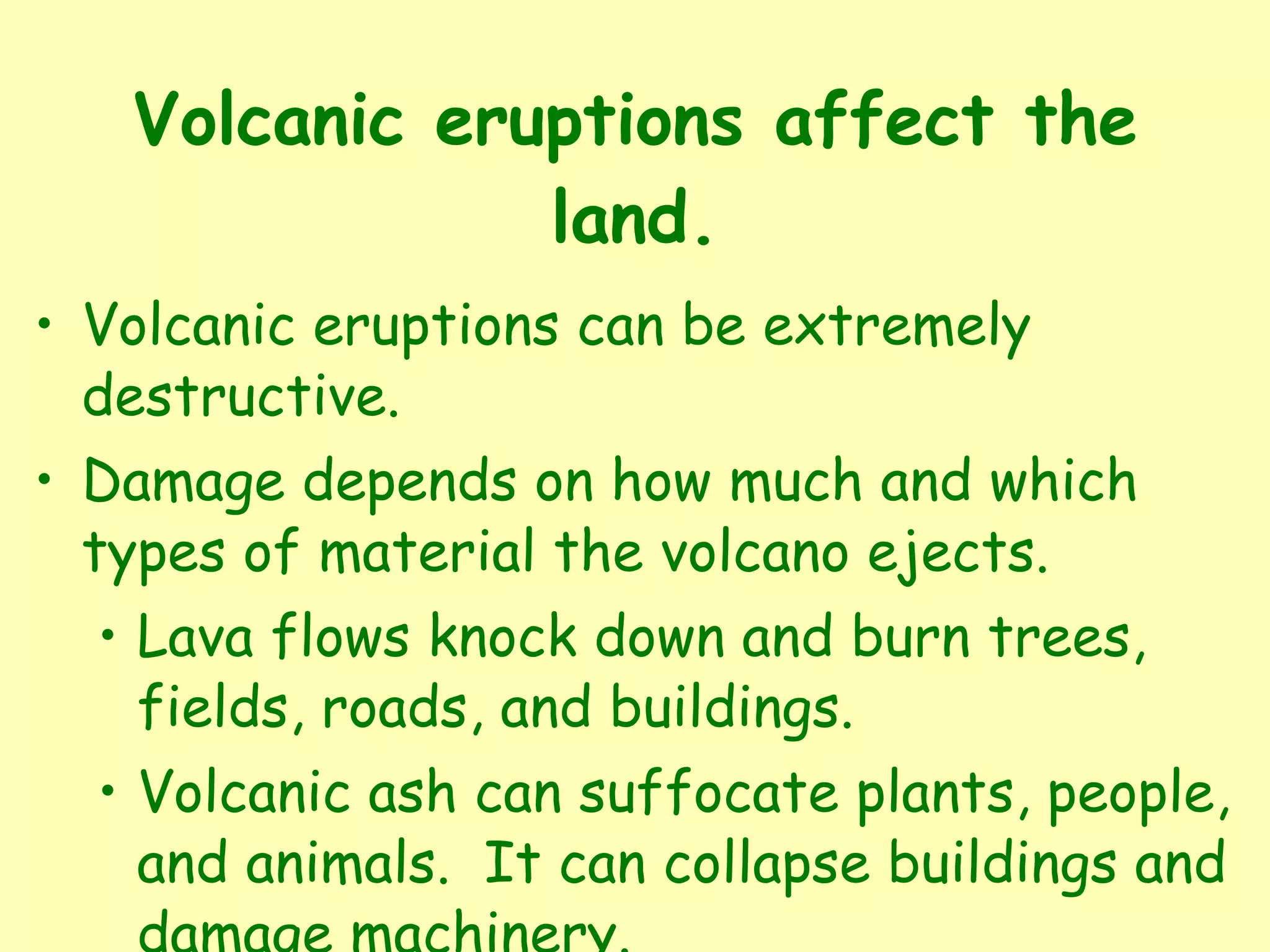 Chapter 3 Mountains and Volcanoes | PPT