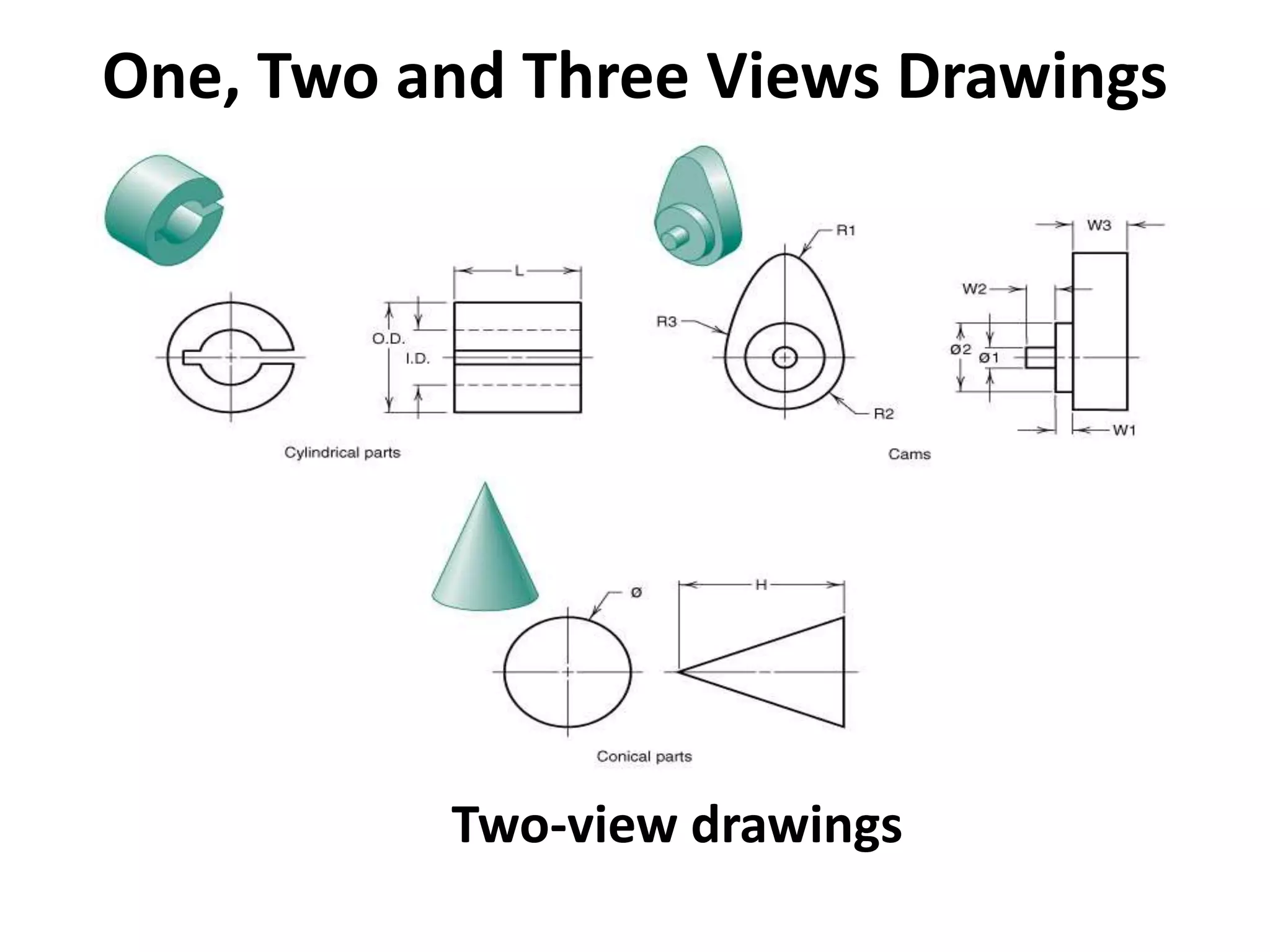 Chapter 3 multiview drawings | PPTX