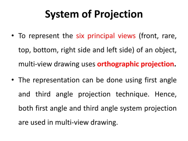 Chapter 3 multiview drawings | PPTX | 3-D Graphics | Computer Software ...
