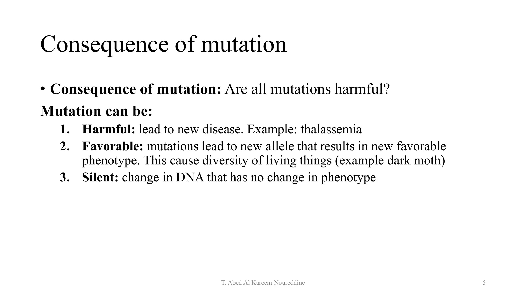 Chapter 3- Mutation and environment.pdf | Chemistry | Science