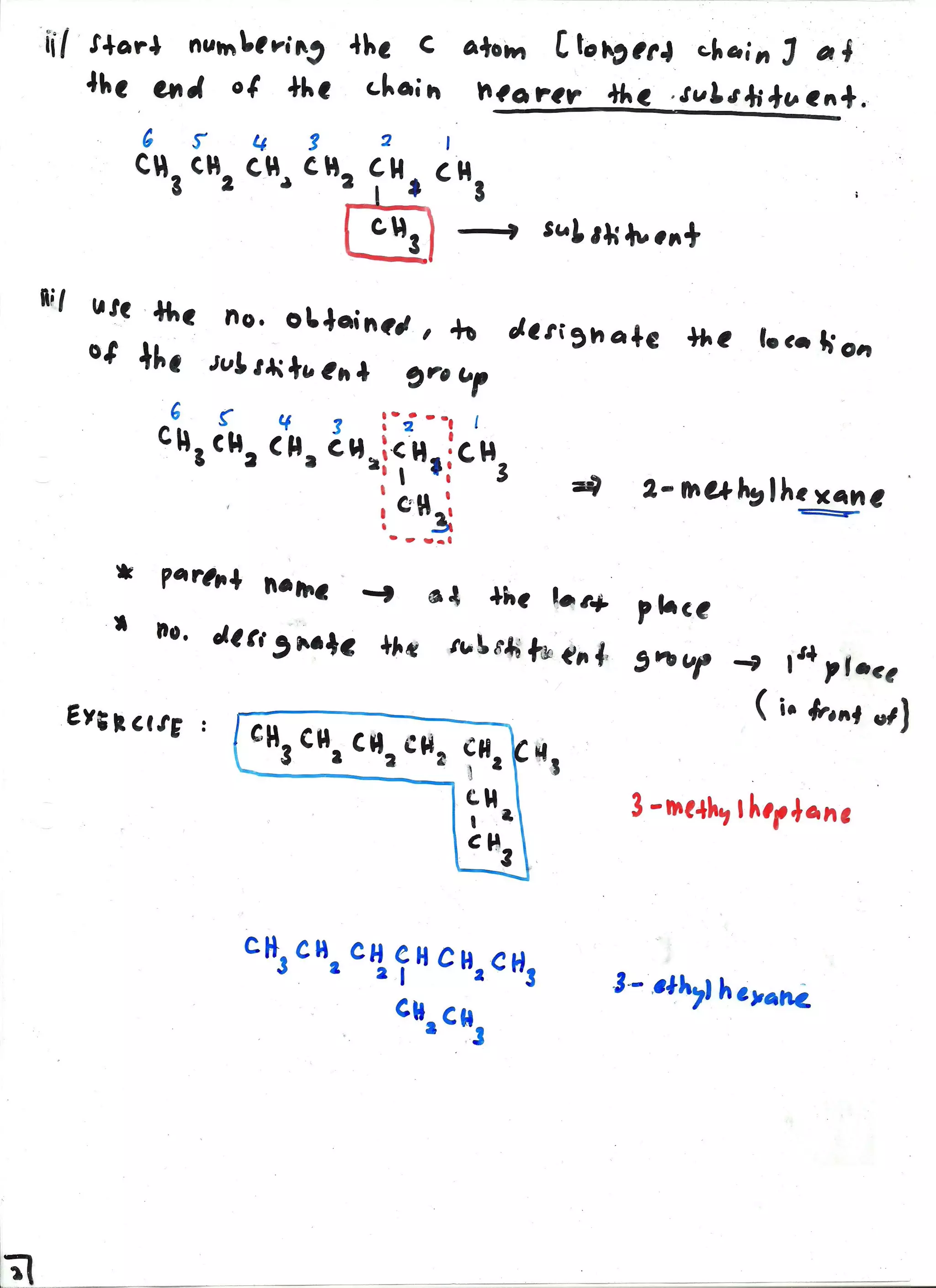 Chapter 3 naming alkanes | PDF