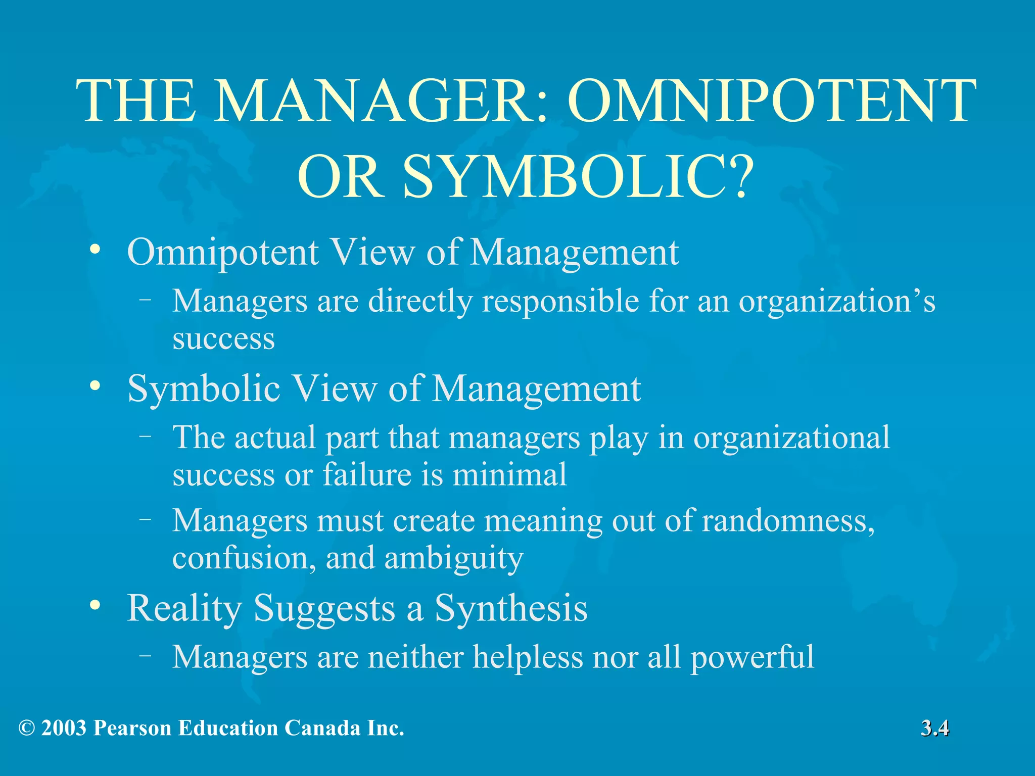 Chapter 3 Organizational Culture And Environment The Constraints | PPT